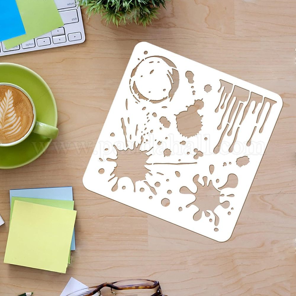 Wholesale Plastic Reusable Drawing Painting Stencils Templates ...