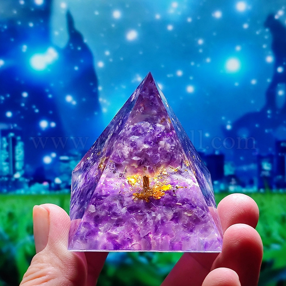 Wholesale Orgonite Pyramid Resin Display Decorations - Pandahall.com Wholesale Orgonite Pyramid Resin Display Decorations - Pandahall.com