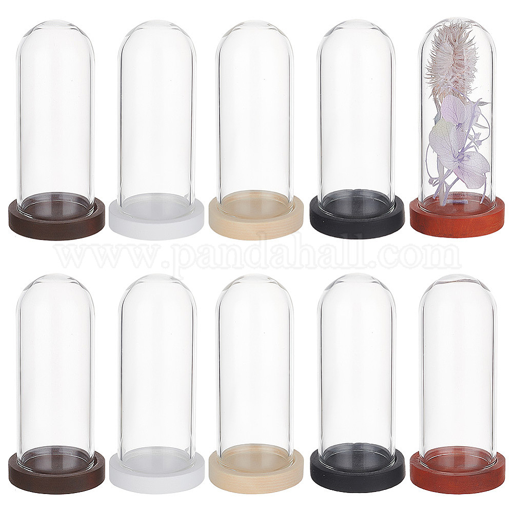 Wholesale 10Pcs Mini Glass Domes - Pandahall.com