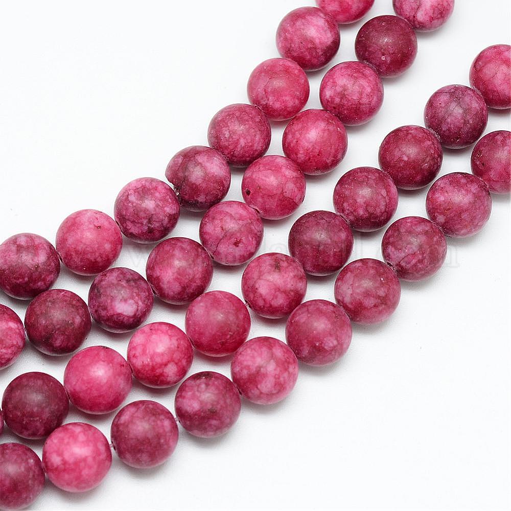Wholesale Natural White Jade Bead Strands - Pandahall.com