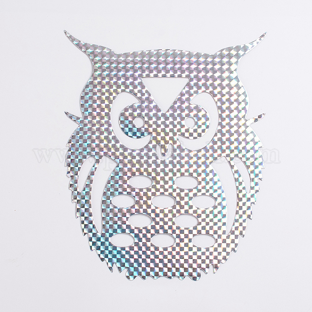 Wholesale Waterproof Owl Shape Bird Deterrent Stickers - Pandahall.com