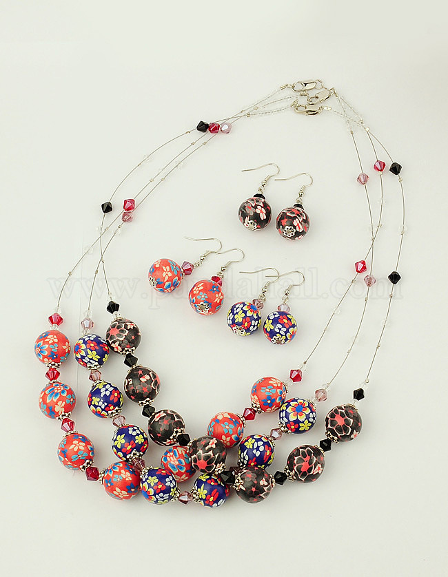 Wholesale Handmade Polymer Clay Jewelry Sets - Pandahall.com