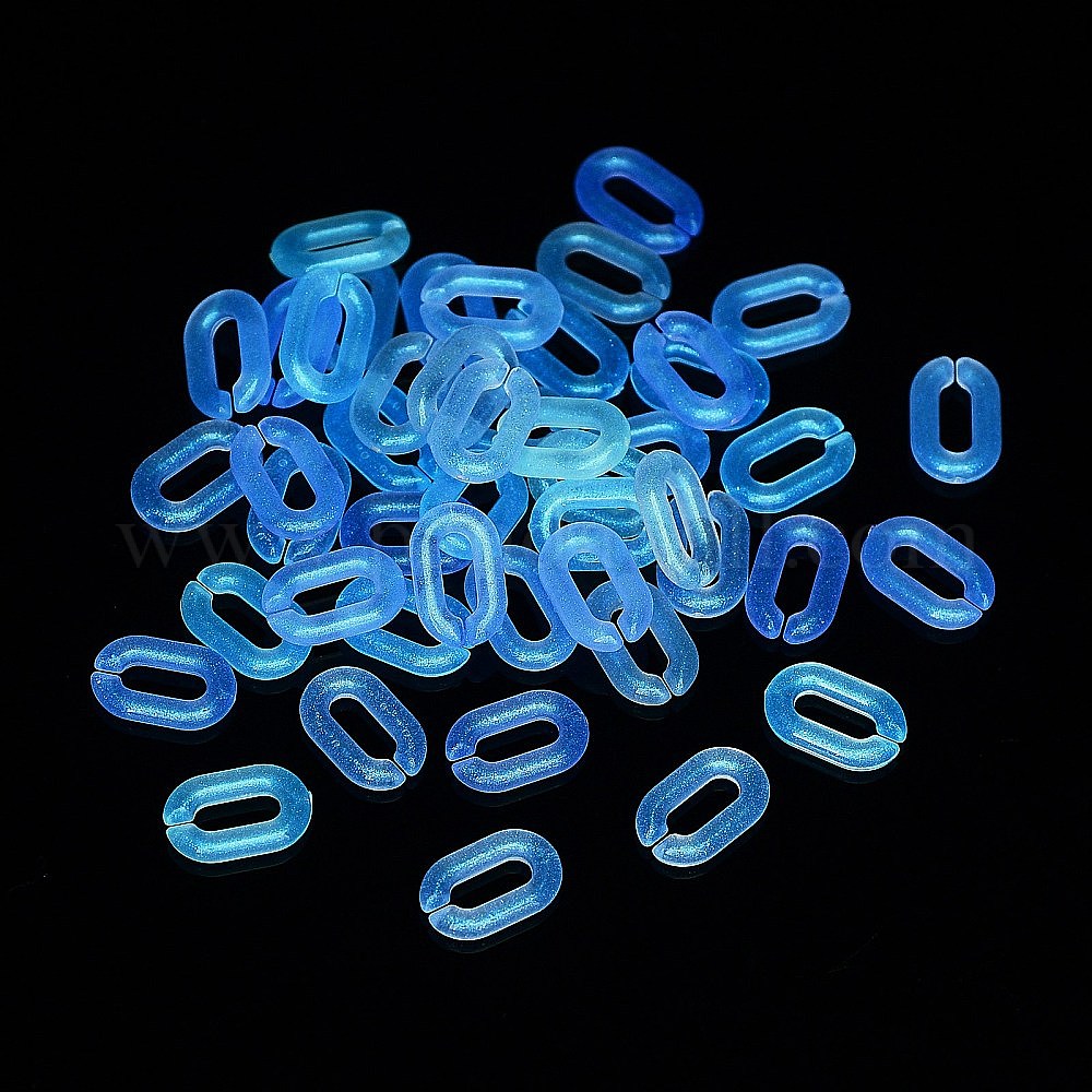 Wholesale Luminous Rainbow Iridescent Plating Transparent Acrylic ...