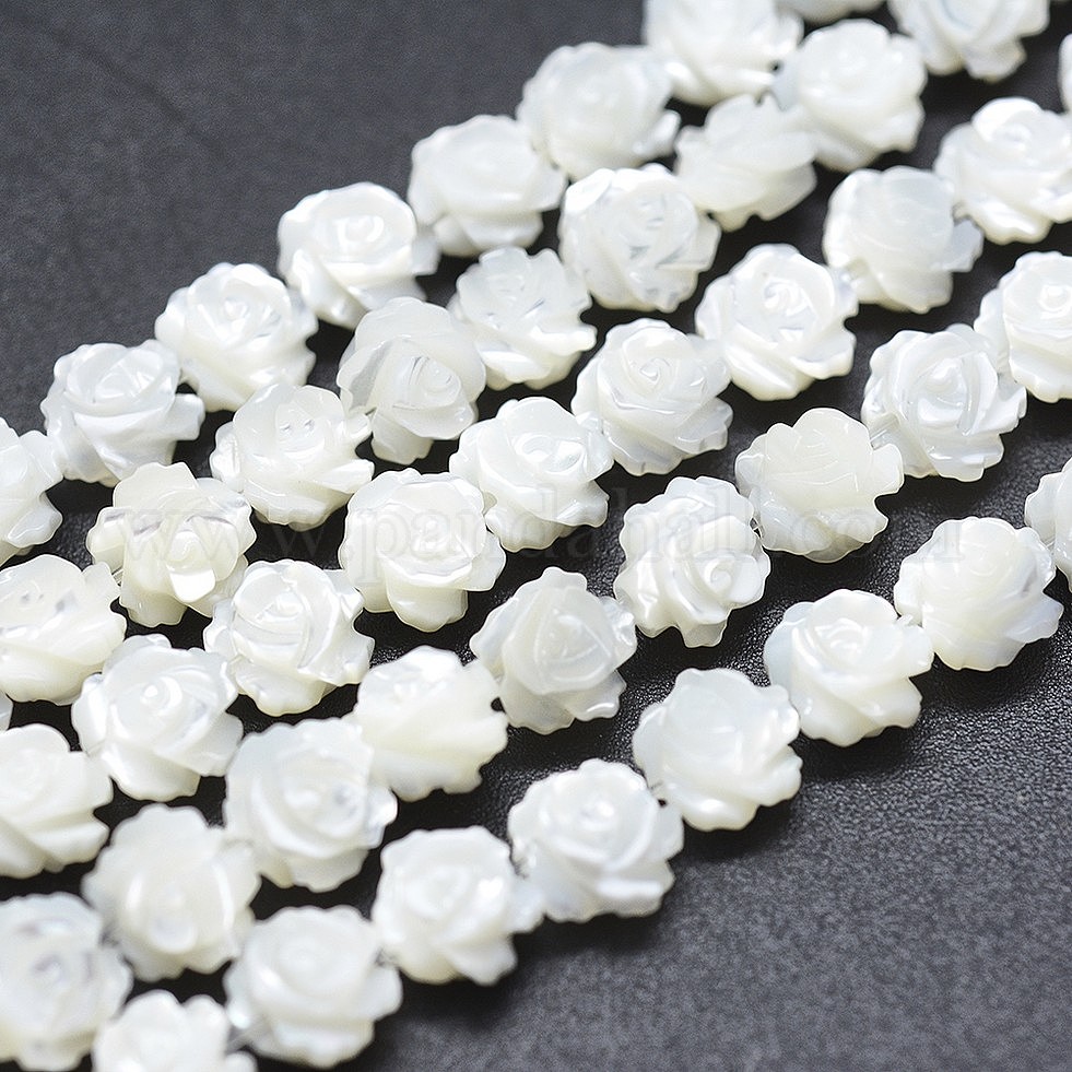 Wholesale Natural White Shell Beads Strands - Pandahall.com