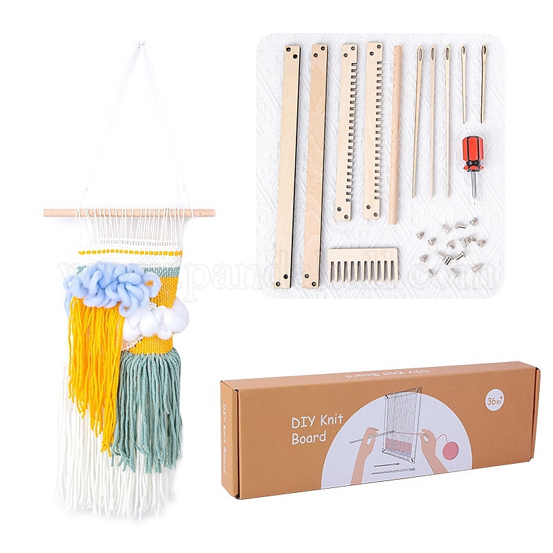 Wholesale Wood Weaving Looms Kit - Pandahall.com