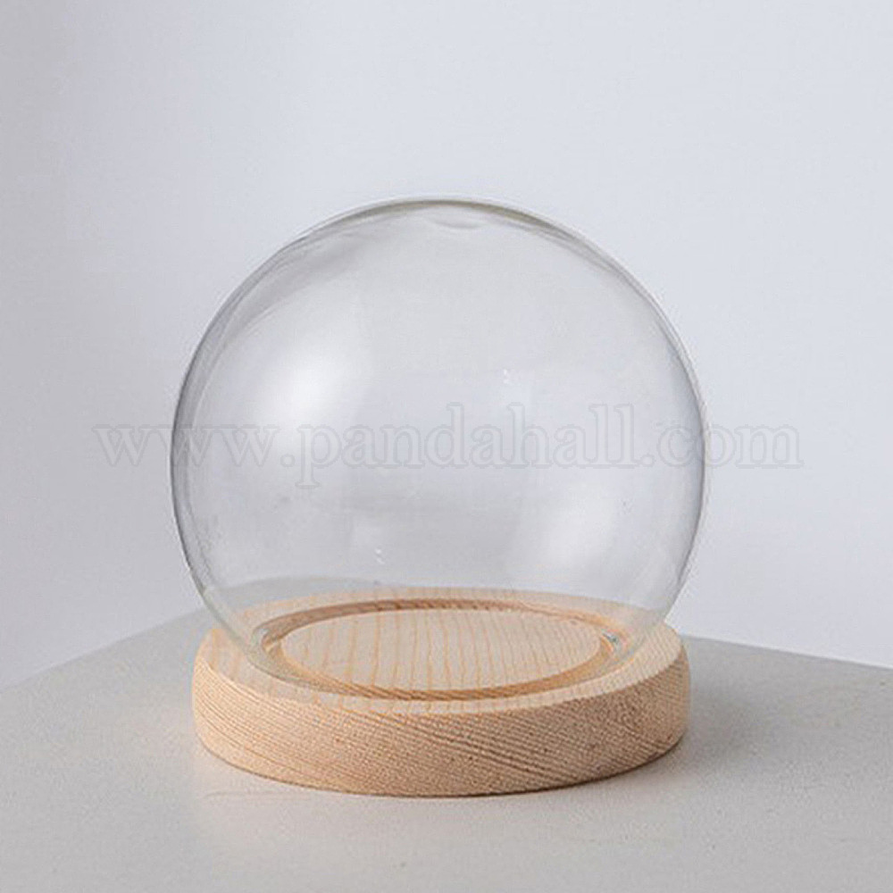 Wholesale Round Glass Dome Cover - Pandahall.com