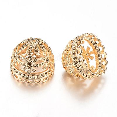 Wholesale Alloy Bead Cap Rhinestone Settings - Pandahall.com