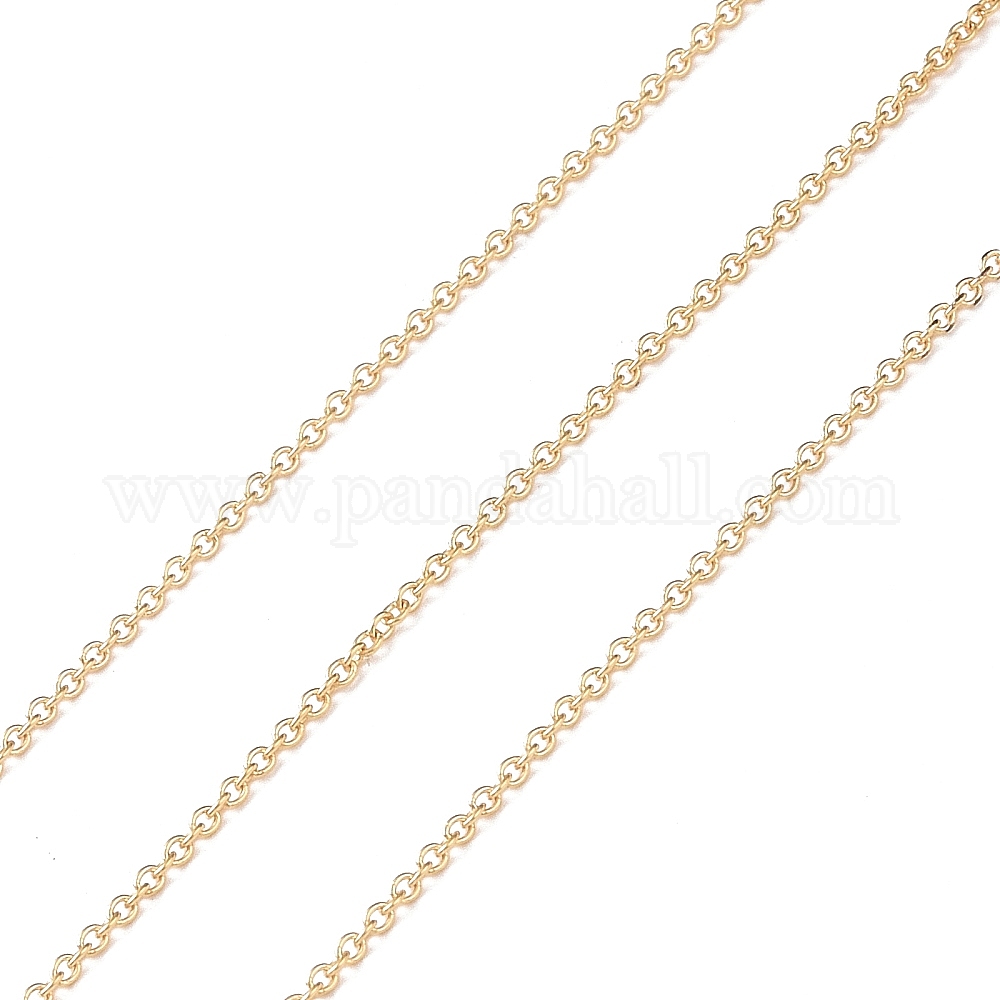 Wholesale Yellow Gold Filled Cable Chains - Pandahall.com