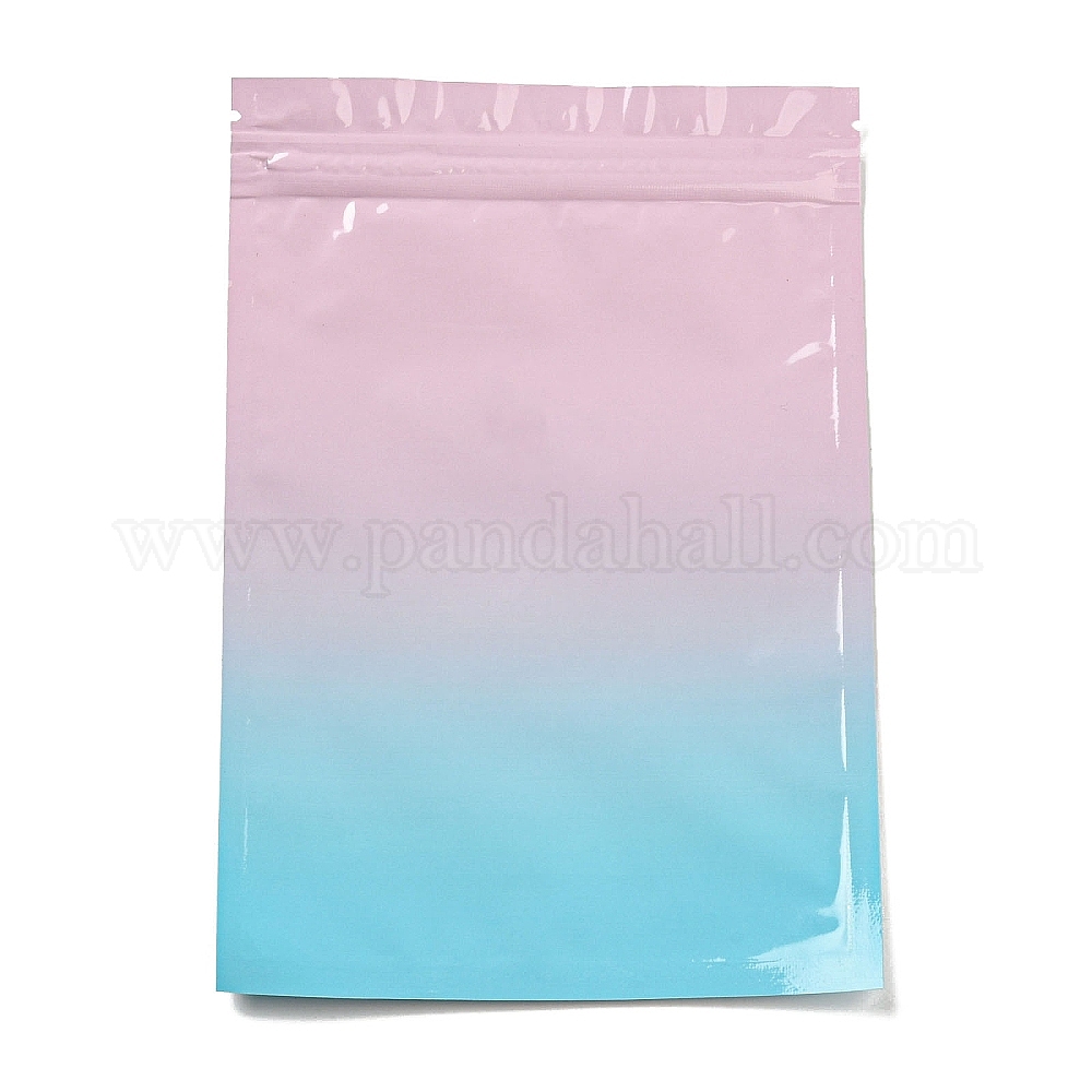 Wholesale Gradient Color Gradient Color Plastic Packaging Zip Lock Bags ...