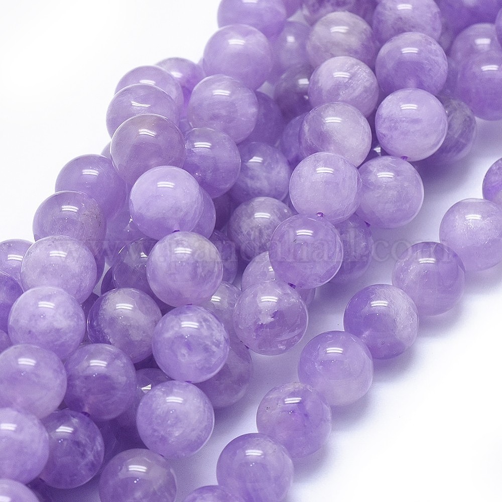 Wholesale Natural Lavender Amethyst Beads Strands - Pandahall.com