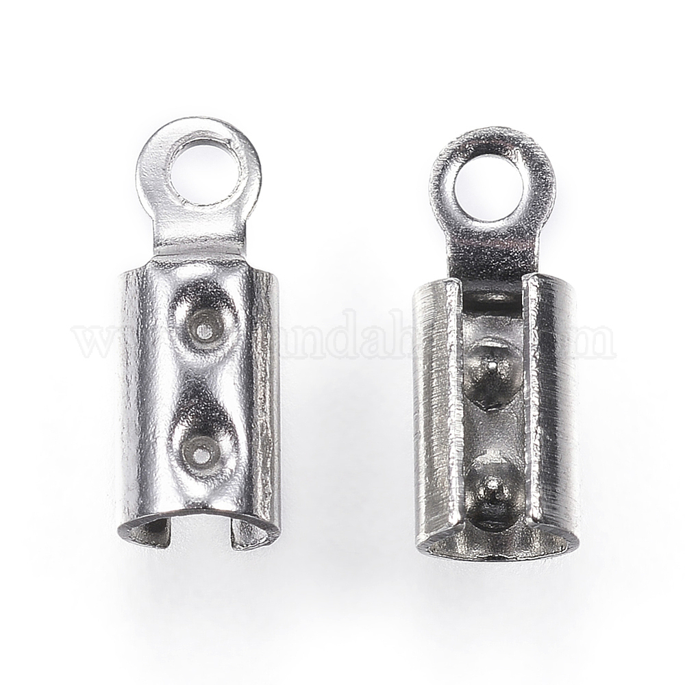 Wholesale Tarnish Resistant 304 Stainless Steel Folding Crimp Ends ...