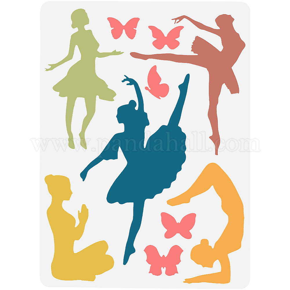 Wholesale Plastic Drawing Painting Stencils Templates - Pandahall.com