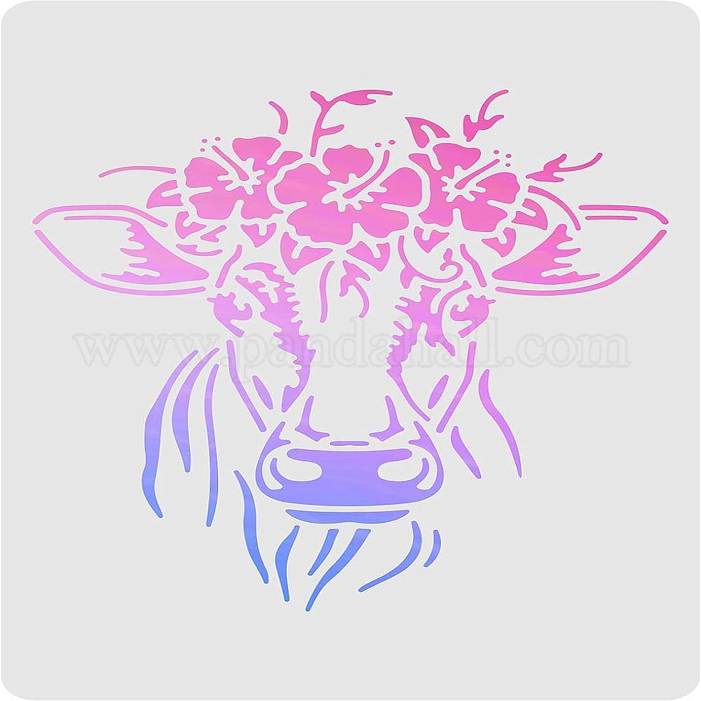 Wholesale Large Plastic Reusable Drawing Painting Stencils Templates ...