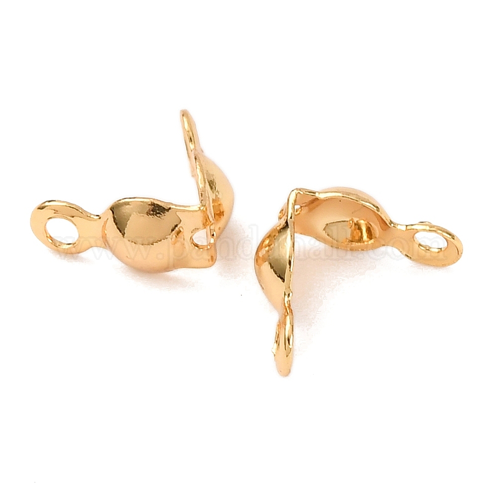 Wholesale Brass Bead Tips - Pandahall.com