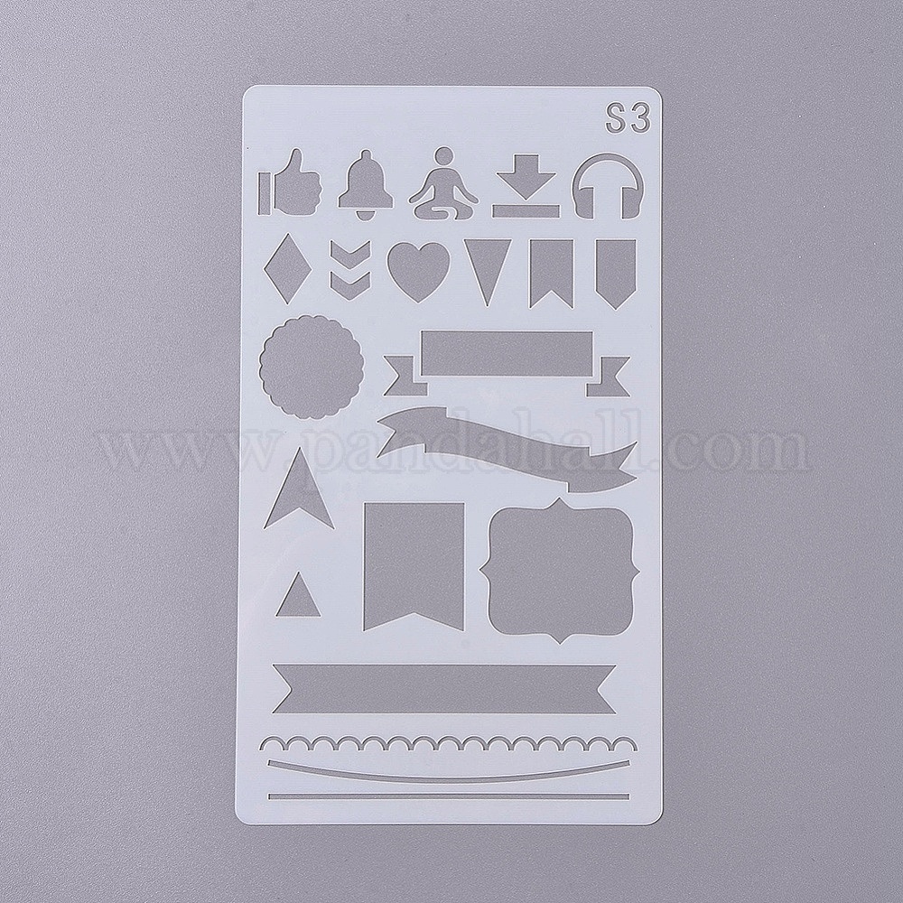 Wholesale Plastic Drawing Stencil - Pandahall.com