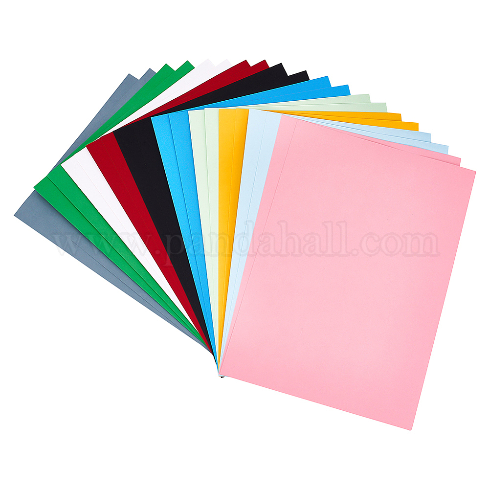 Wholesale 20Pcs 10 Colors Cardboard Paper Card - Pandahall.com