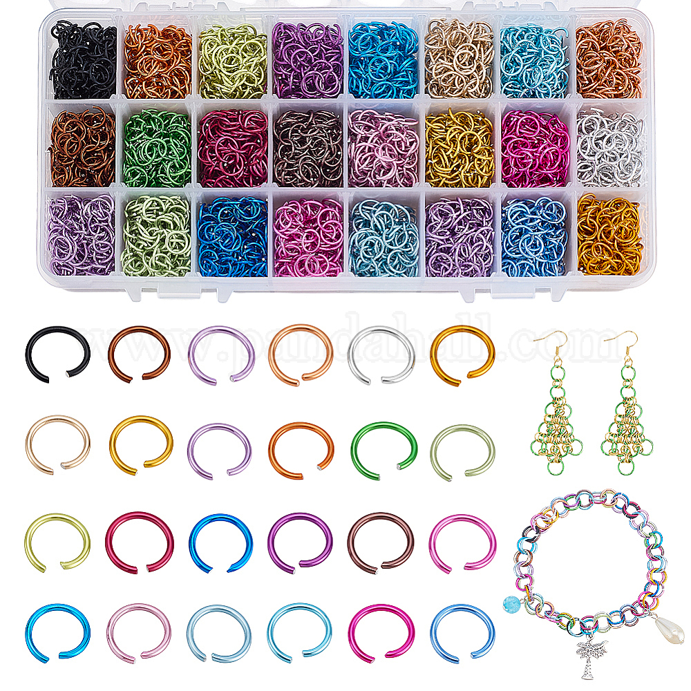 Wholesale Aluminum Wire Open Jump Rings - Pandahall.com