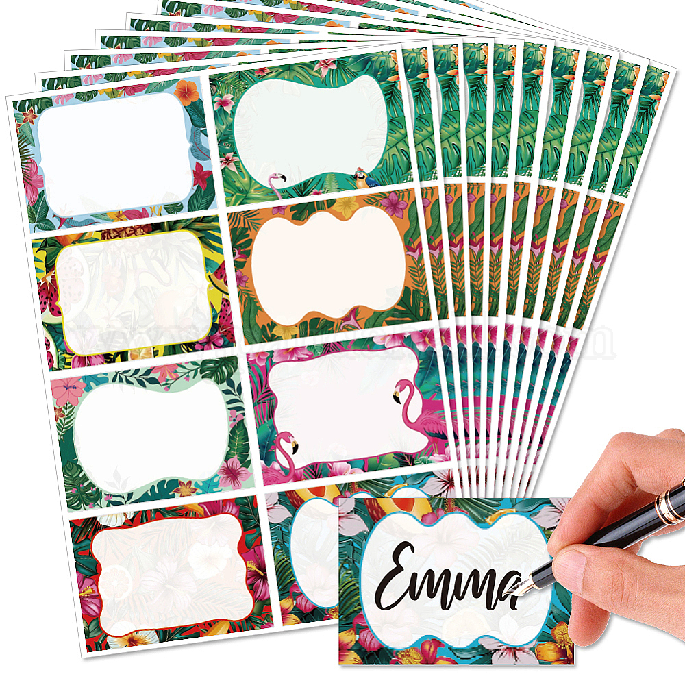 Wholesale PVC Waterproof Blank Label Stickers - Pandahall.com