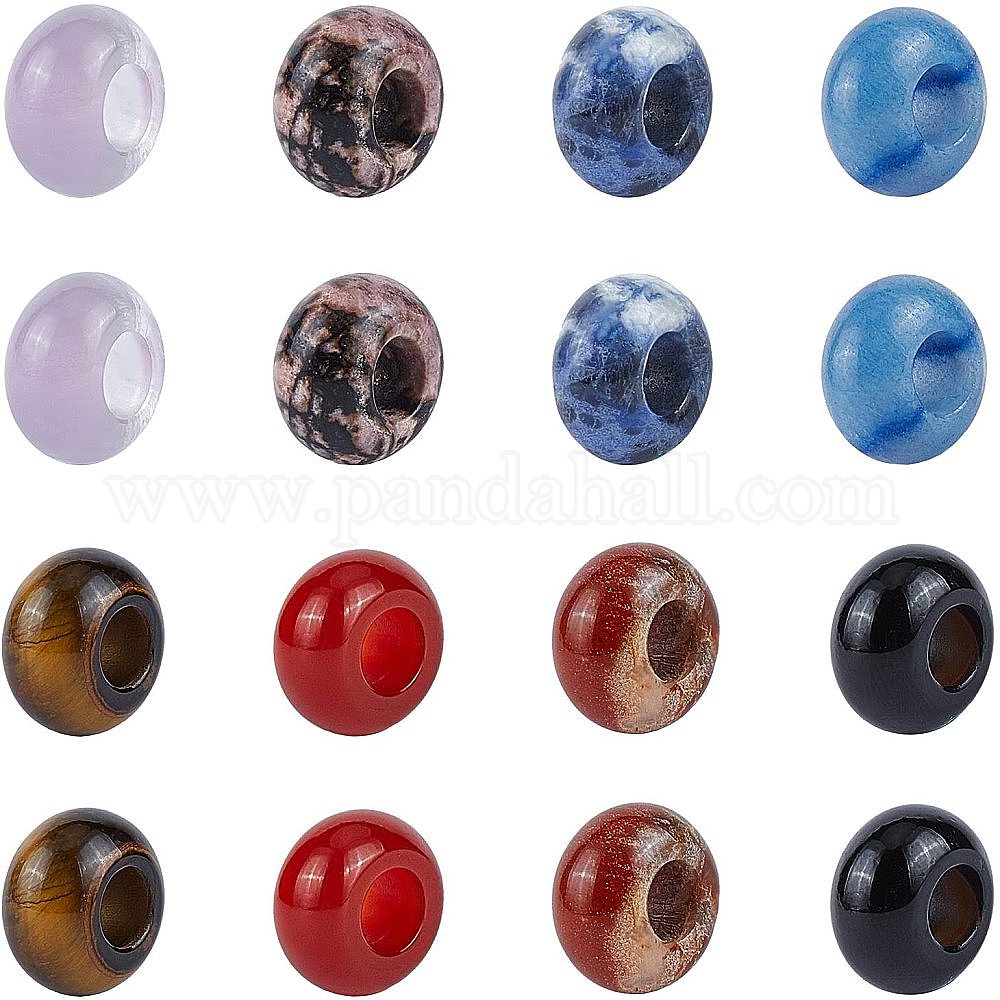 Wholesale Gemstone European Beads - Pandahall.com