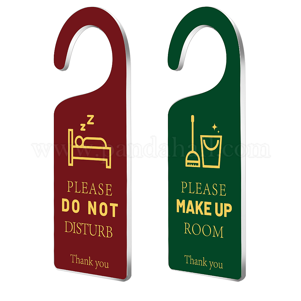 Wholesale Acrylic Notice Door Hanger Sign - Pandahall.com