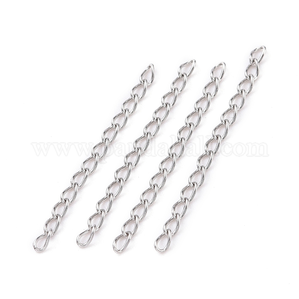 Wholesale 304 Stainless Steel Curb Chains Extender - Pandahall.com