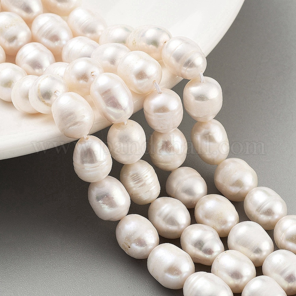 Wholesale Natural Cultured Freshwater Pearl Beads Strands - Pandahall.com
