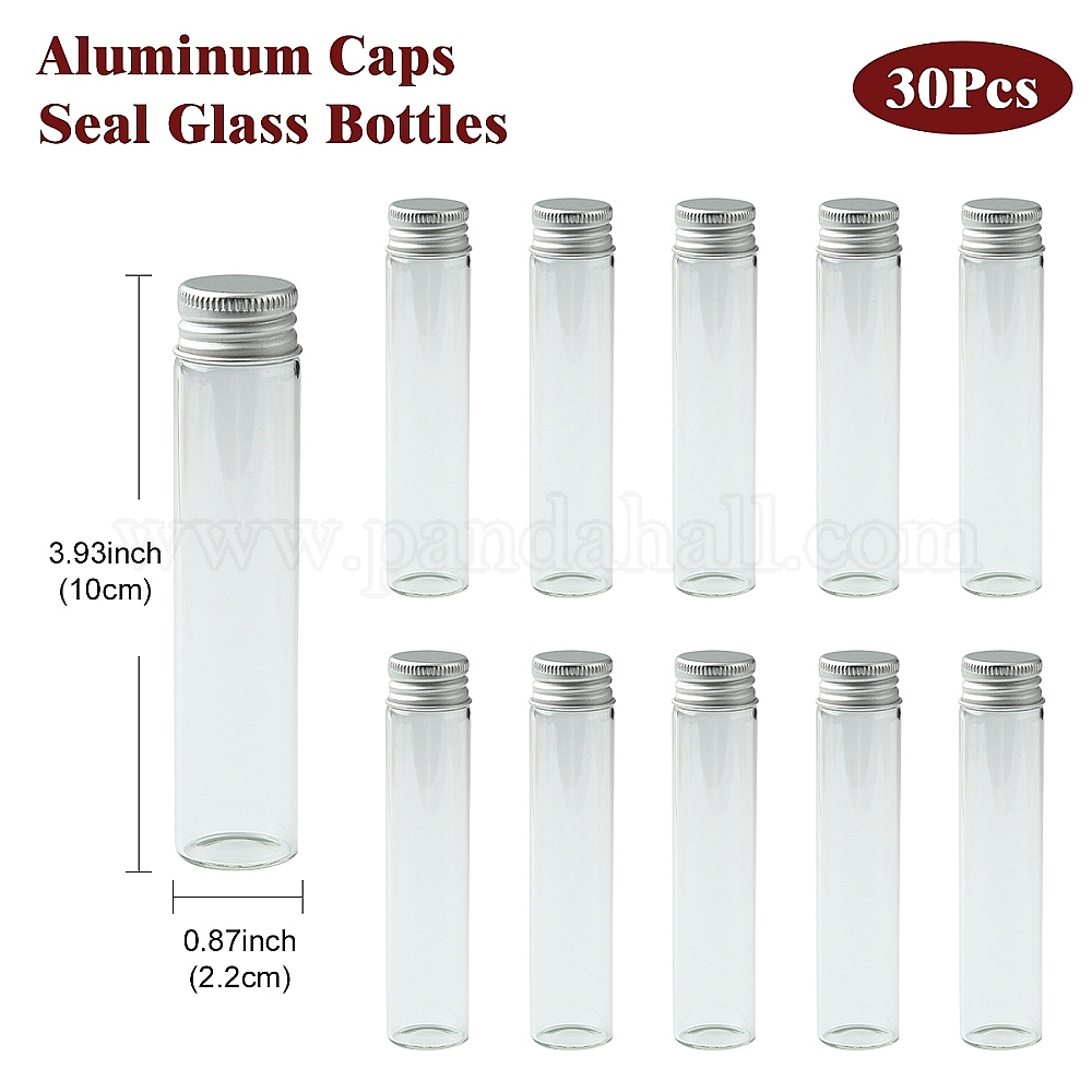 Wholesale 30Pcs Empty Glass Bead Storage Tubes - Pandahall.com