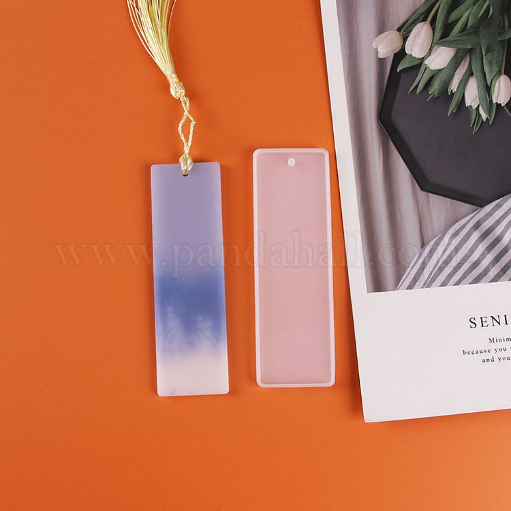 Wholesale DIY Rectangle Musical Instruments Bookmark Silicone Molds ...