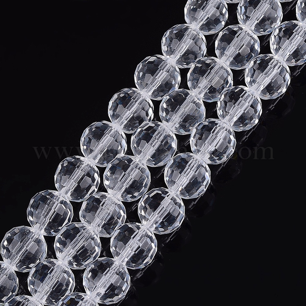 Wholesale Transparent Glass Bead Strands - Pandahall.com