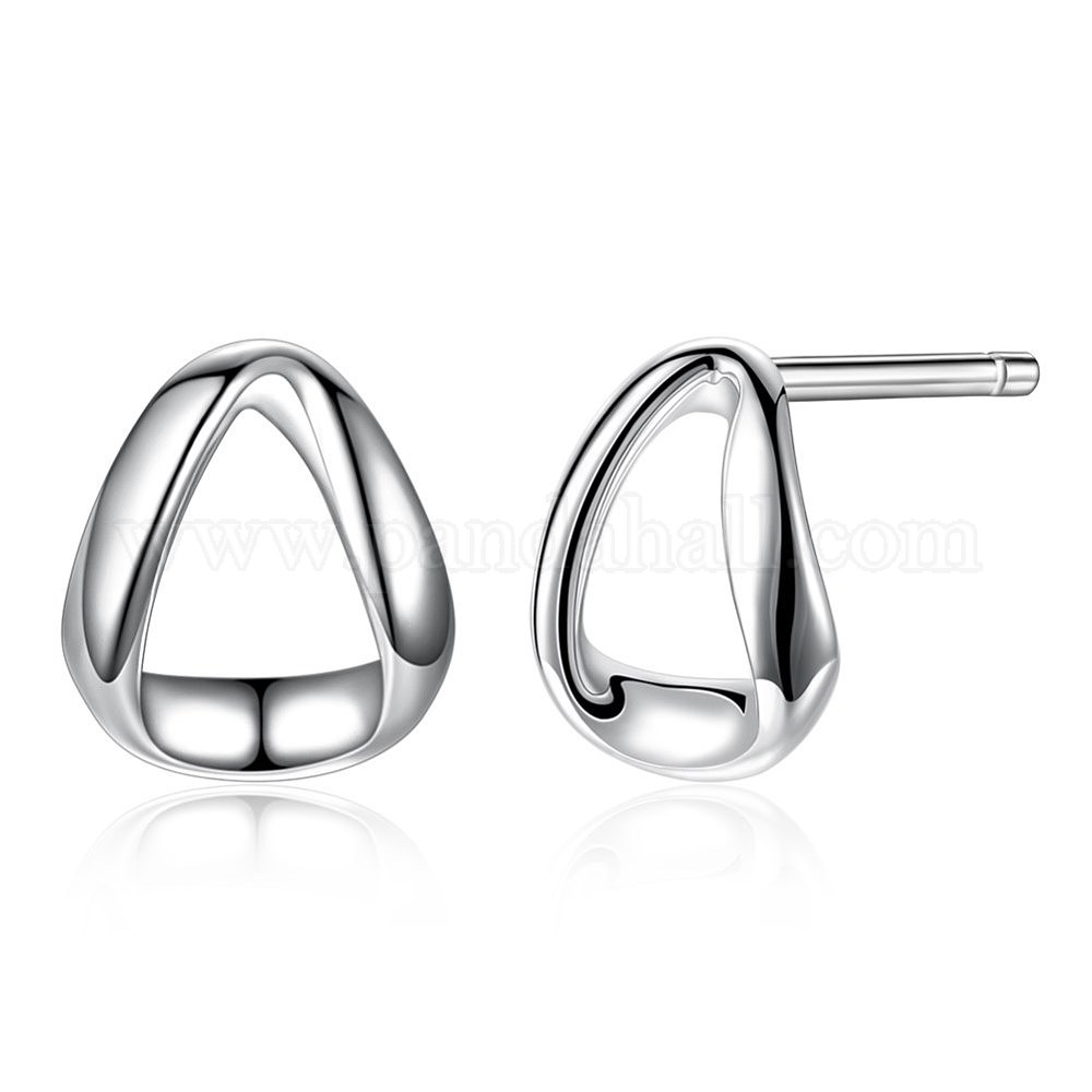 Wholesale 925 Sterling Silver Stud Earrings - Pandahall.com