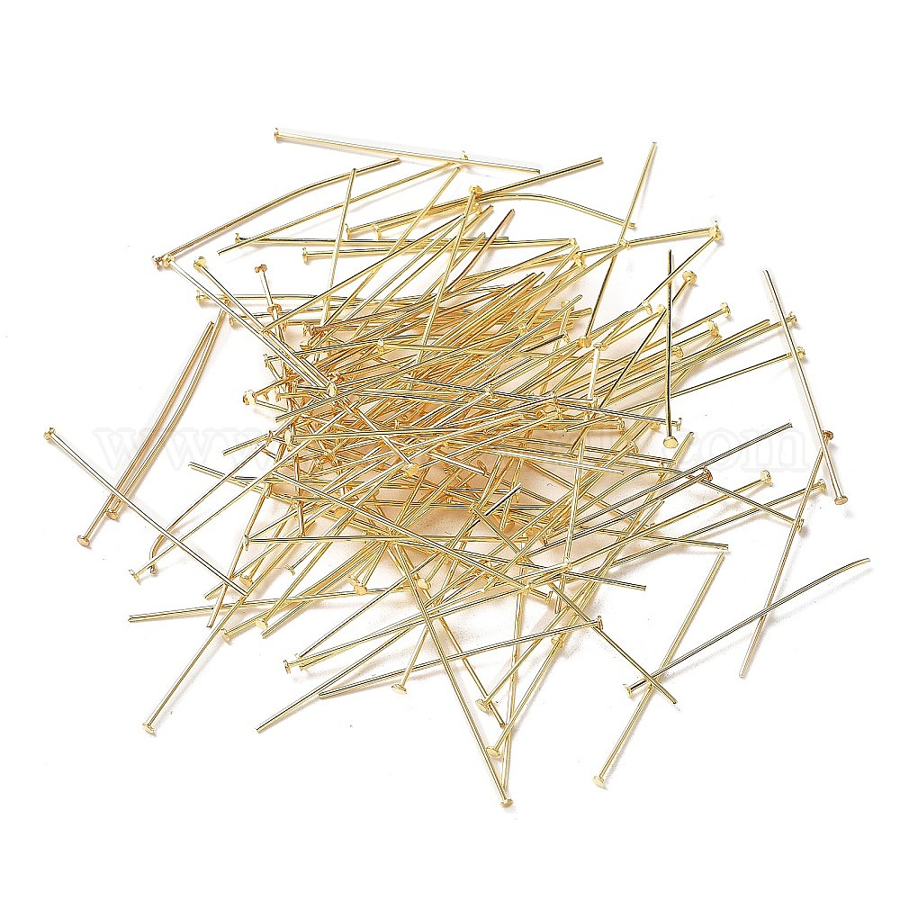 Wholesale 300Pcs 304 Stainless Steel Flat Head Pins - Pandahall.com