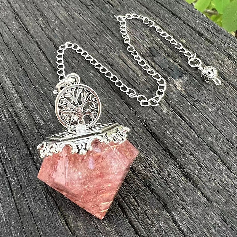 Wholesale Resin Diamond Pointed Dowsing Pendulums - Pandahall.com