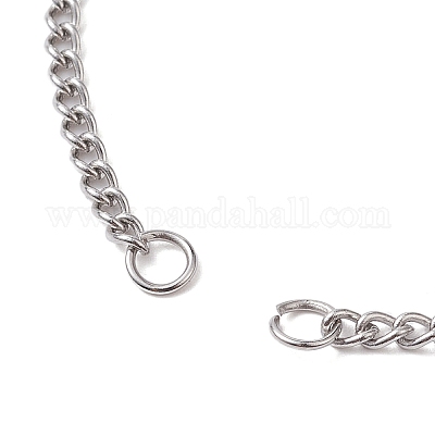 Wholesale Non-Tarnish Adjustable 304 Stainless Steel Curb Chains ...
