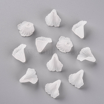 Wholesale Transparent Acrylic Bead Caps - Pandahall.com