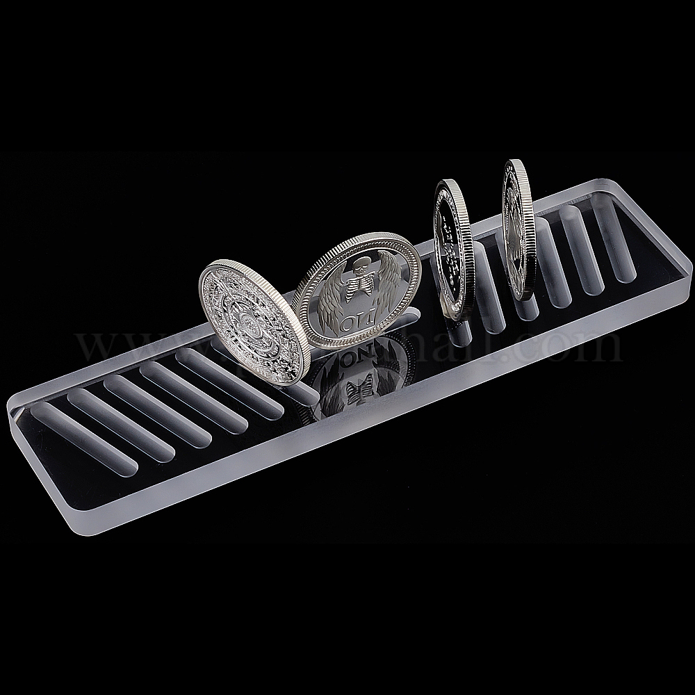 Wholesale 13 Rows Transparent Acrylic Challenge Coins Display Stands ...