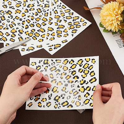 leopard print temporary tattoo