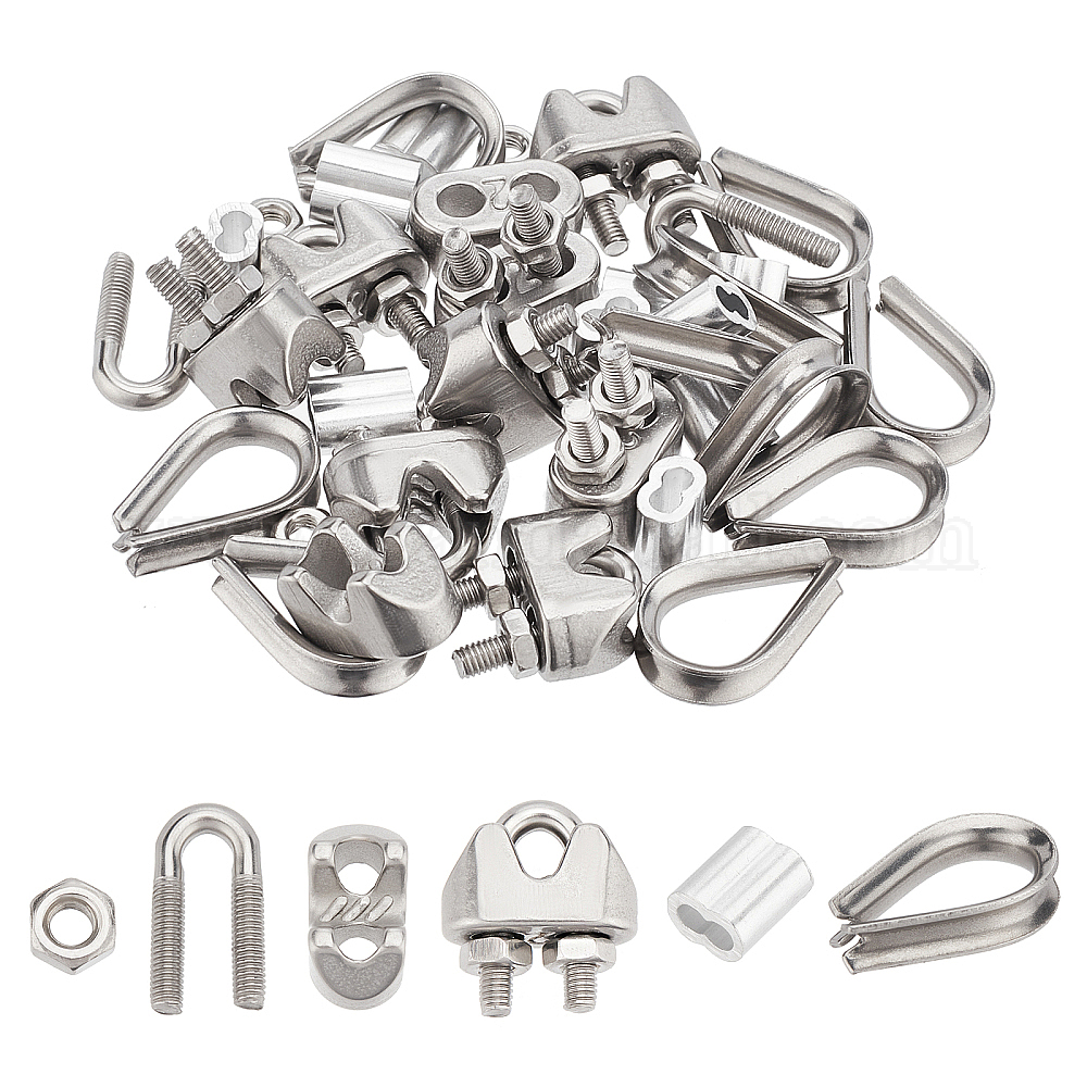 Wholesale Wire Rope Accessory Set - Pandahall.com