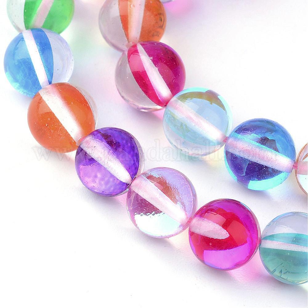 Wholesale Synthetic Moonstone Beads Strands - Pandahall.com