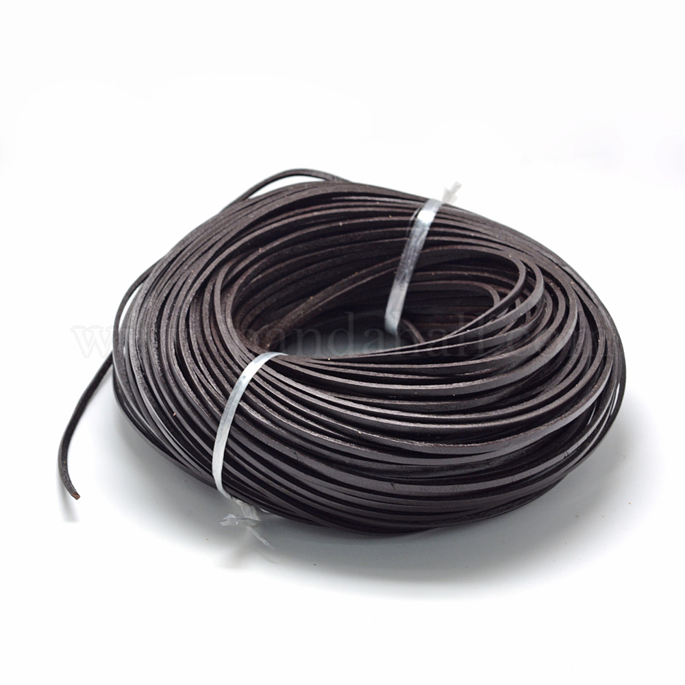 Wholesale Flat Leather Cords - Pandahall.com