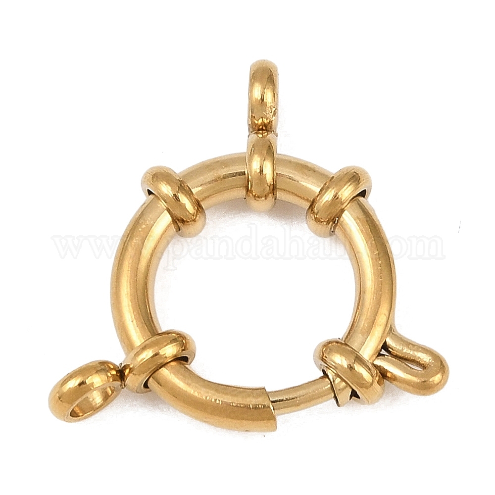 Wholesale 304 Stainless Steel Spring Ring Clasps - Pandahall.com