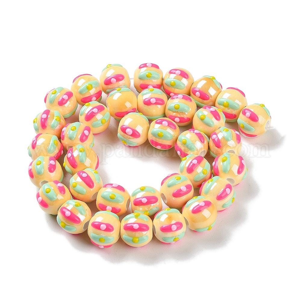 Wholesale Handmade Porcelain Beads Strands - Pandahall.com