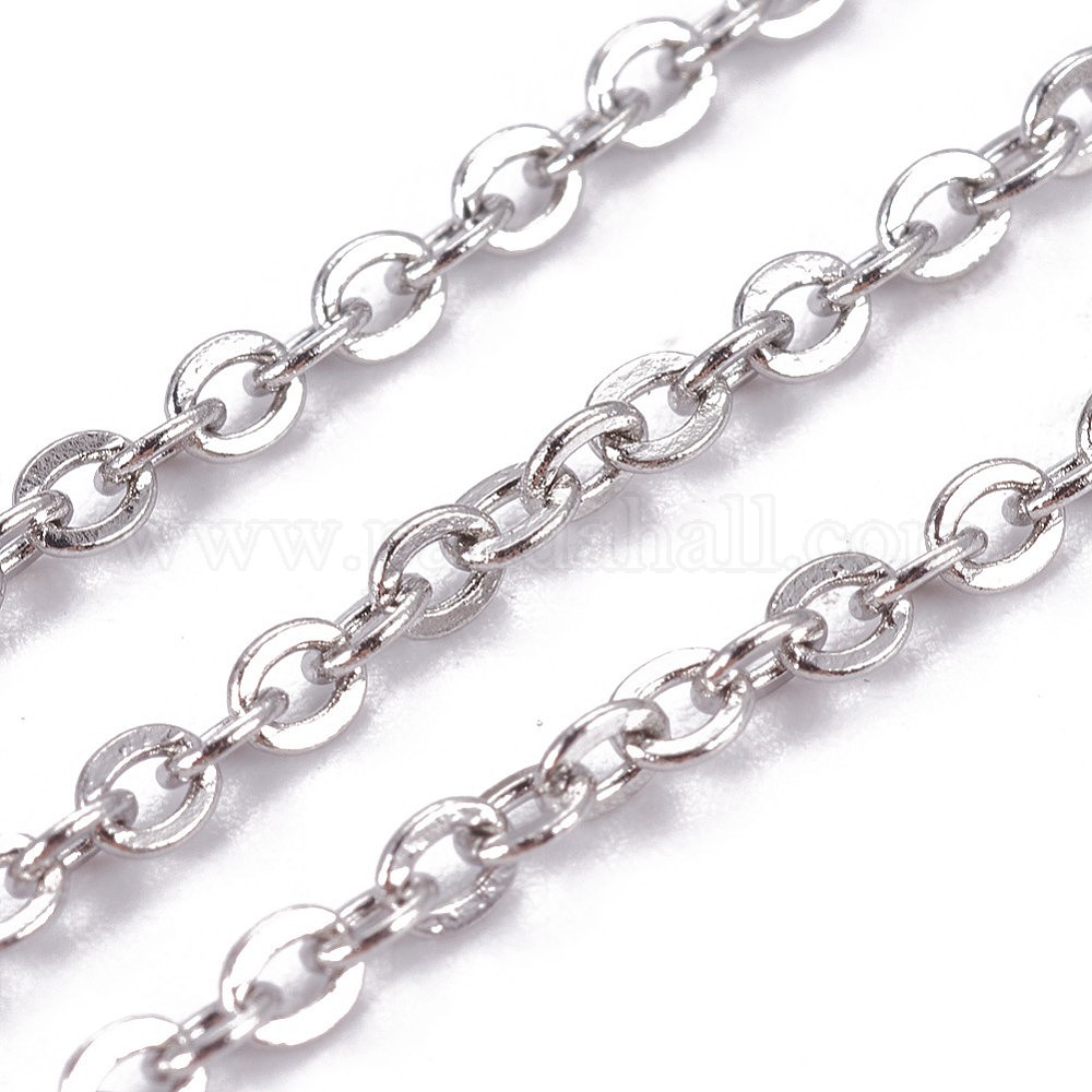 Wholesale Tarnish Resistant 304 Stainless Steel Cable Chains ...