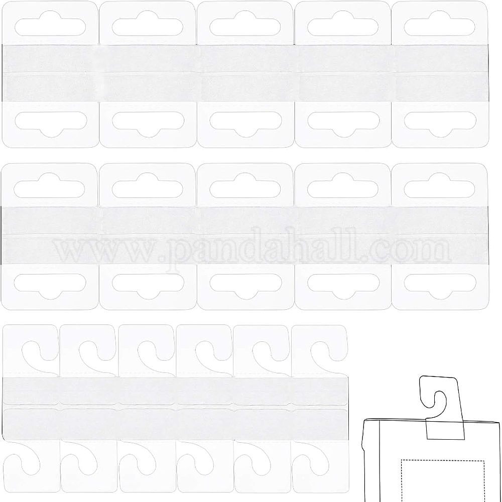 Wholesale Transparent Self Adhesive Hang Tabs - Pandahall.com