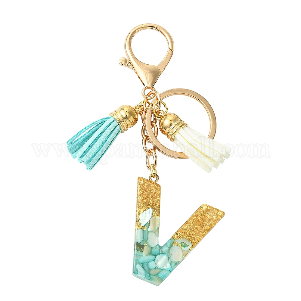 Wholesale Transparent Epoxy Resin Pendant Keychains - Pandahall.com