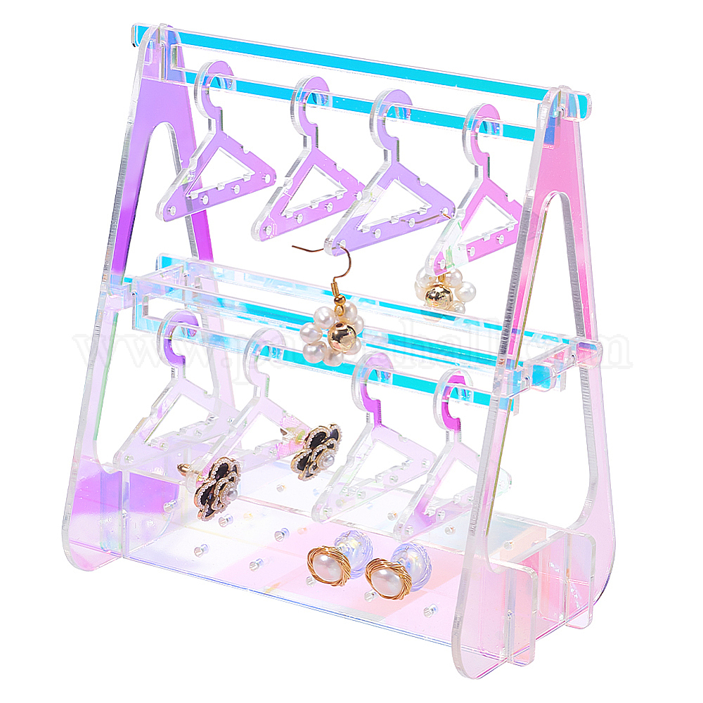 Wholesale Transparent Acrylic Earring Display Stands - Pandahall.com