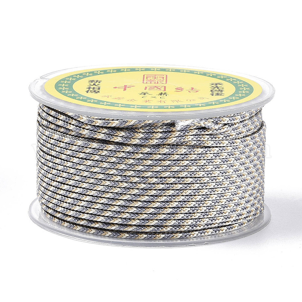 Wholesale 16M Round Nylon Braided Cord - Pandahall.com