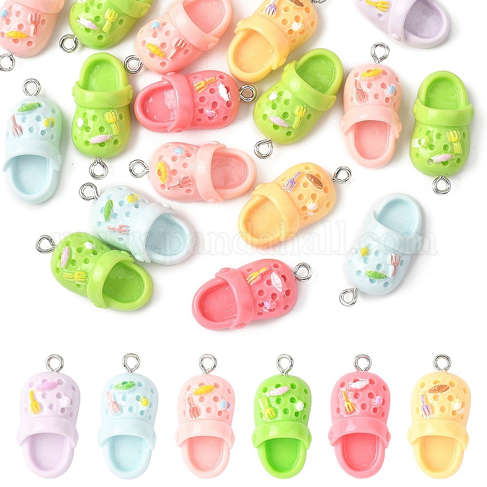 Wholesale 20Pcs Opaque Resin Pendants - Pandahall.com