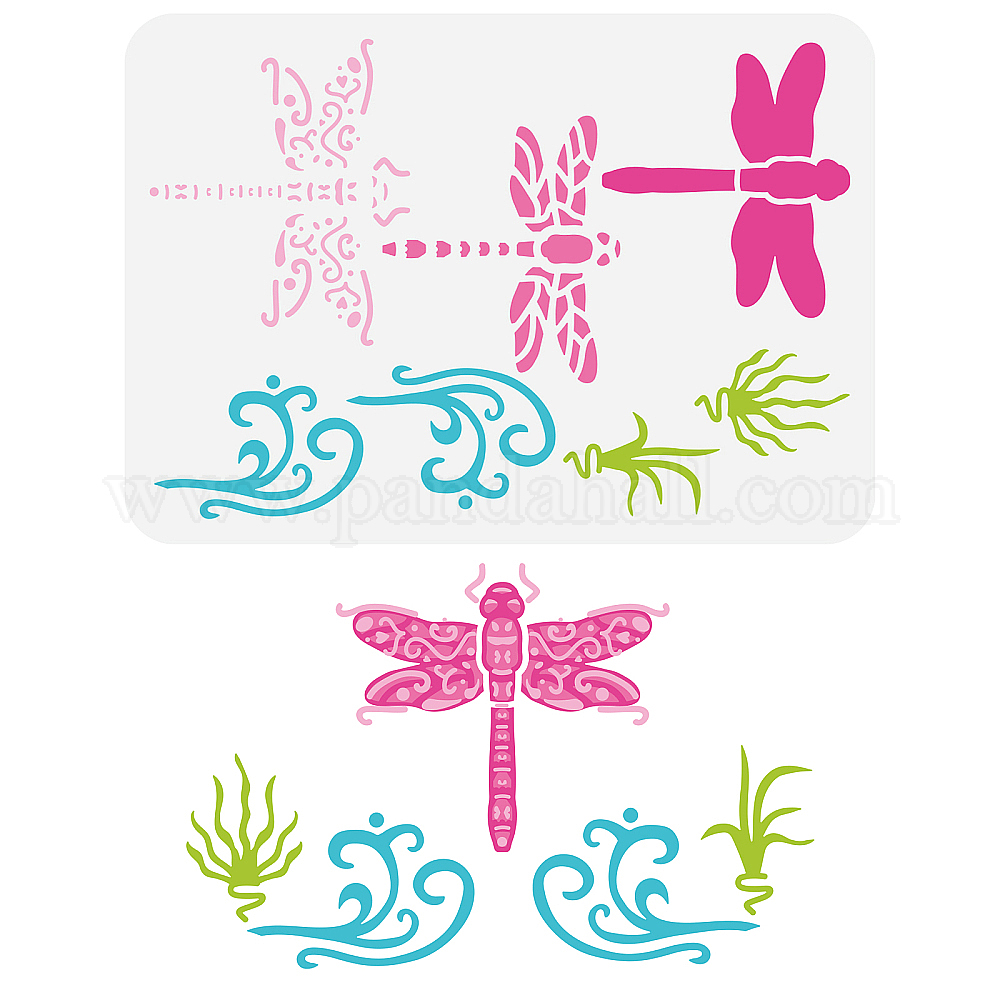 Wholesale Plastic Drawing Painting Stencils Templates - Pandahall.com