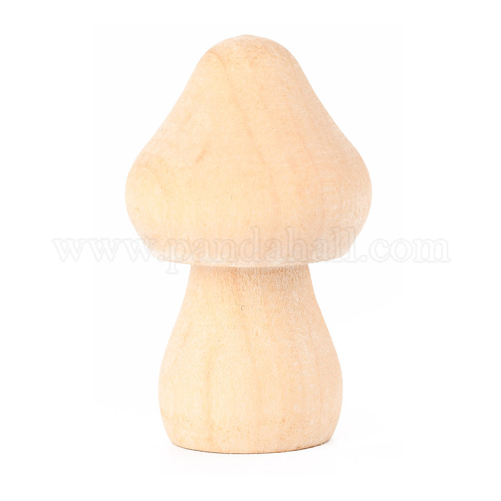Wholesale Schima Superba Wooden Mushroom Children Toys - Pandahall.com