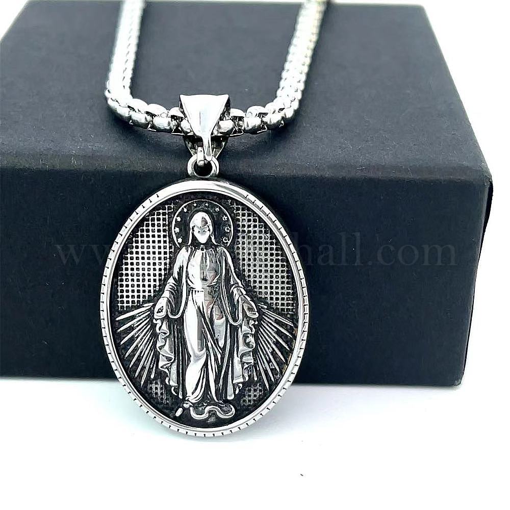 Wholesale Retro Greek Mythology 304 Stainless Steel Religion Embossed ...